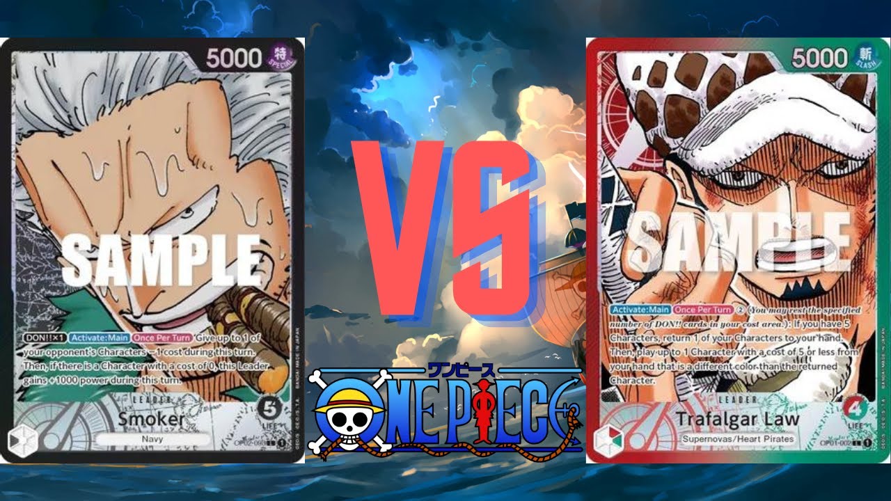 OP-02 [BO3] Round 1 - Smoker vs R/G Law - One Piece TCG Store ...