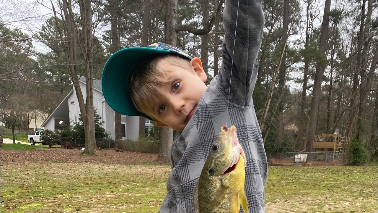 Ryker’s First Fishing Adventure!!! - YouTube