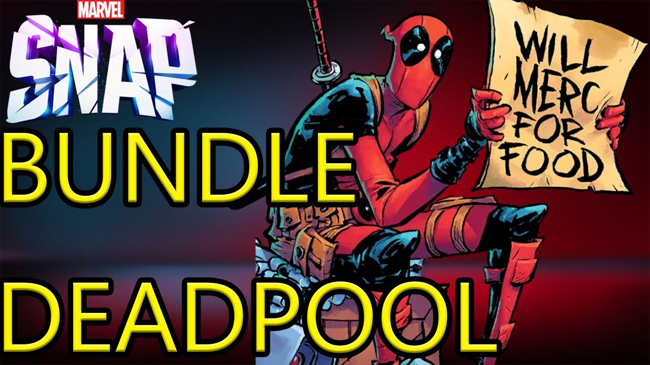 O Bundle Do Deadpool Chegou No Marvel SNAP ! - YouTube