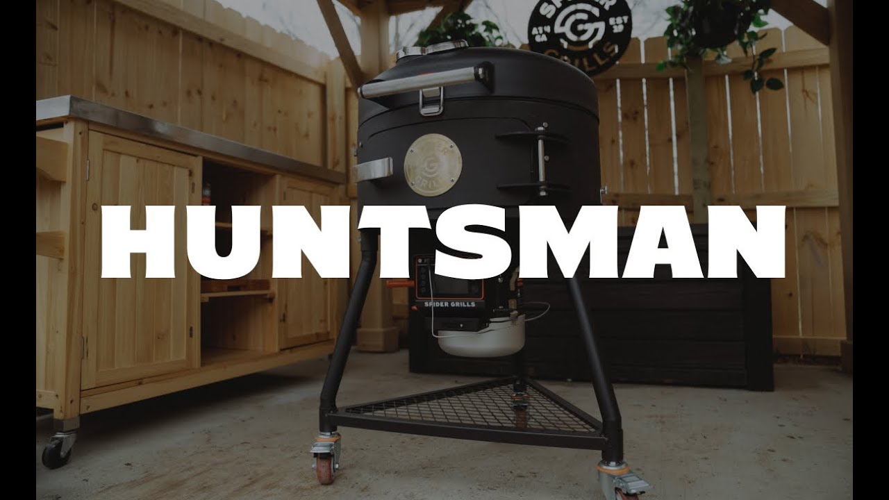 Huntsman | Kettle Kamado | Spider Grills - YouTube