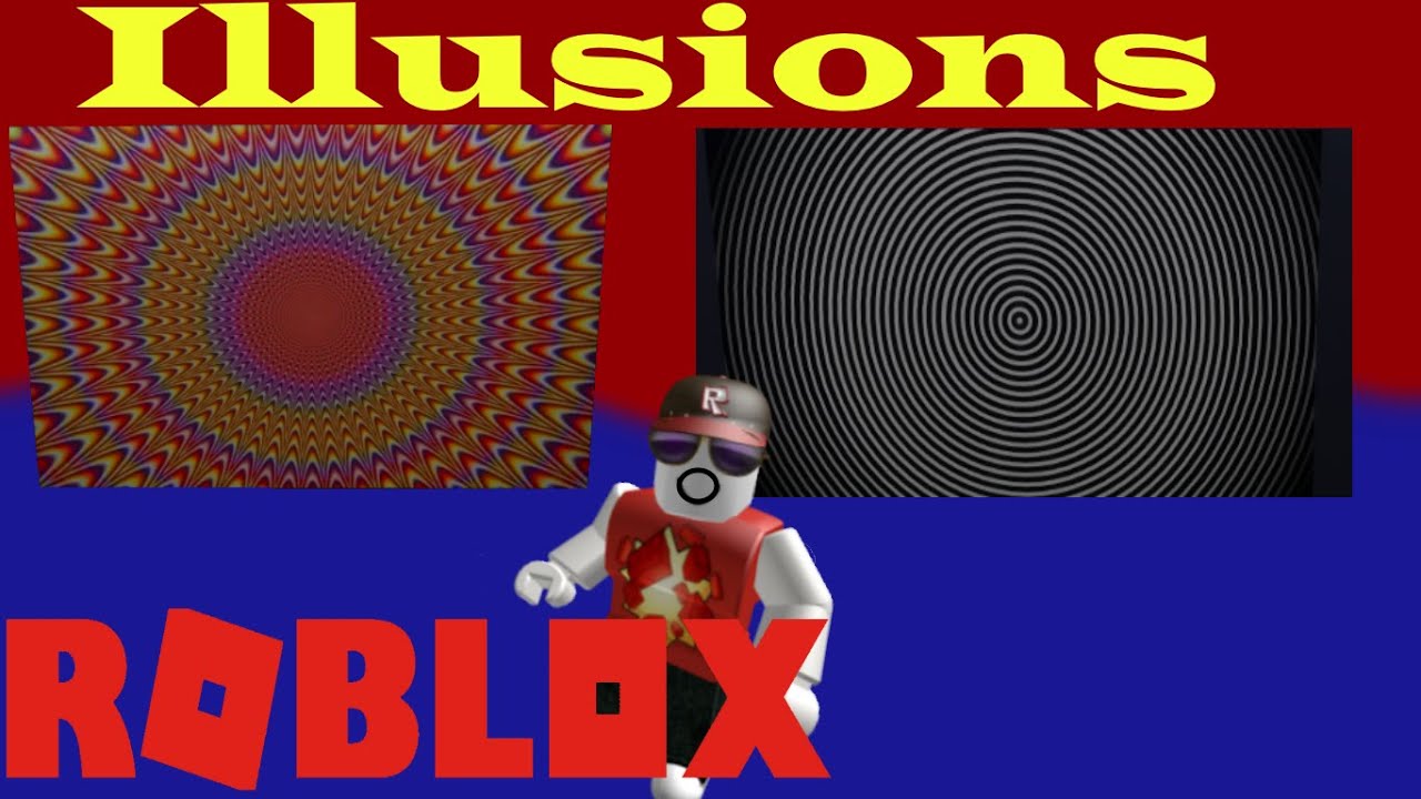 REACTING TO ROBLOX ILLUSIONS! (Roblox Optical Illusions Center) - YouTube