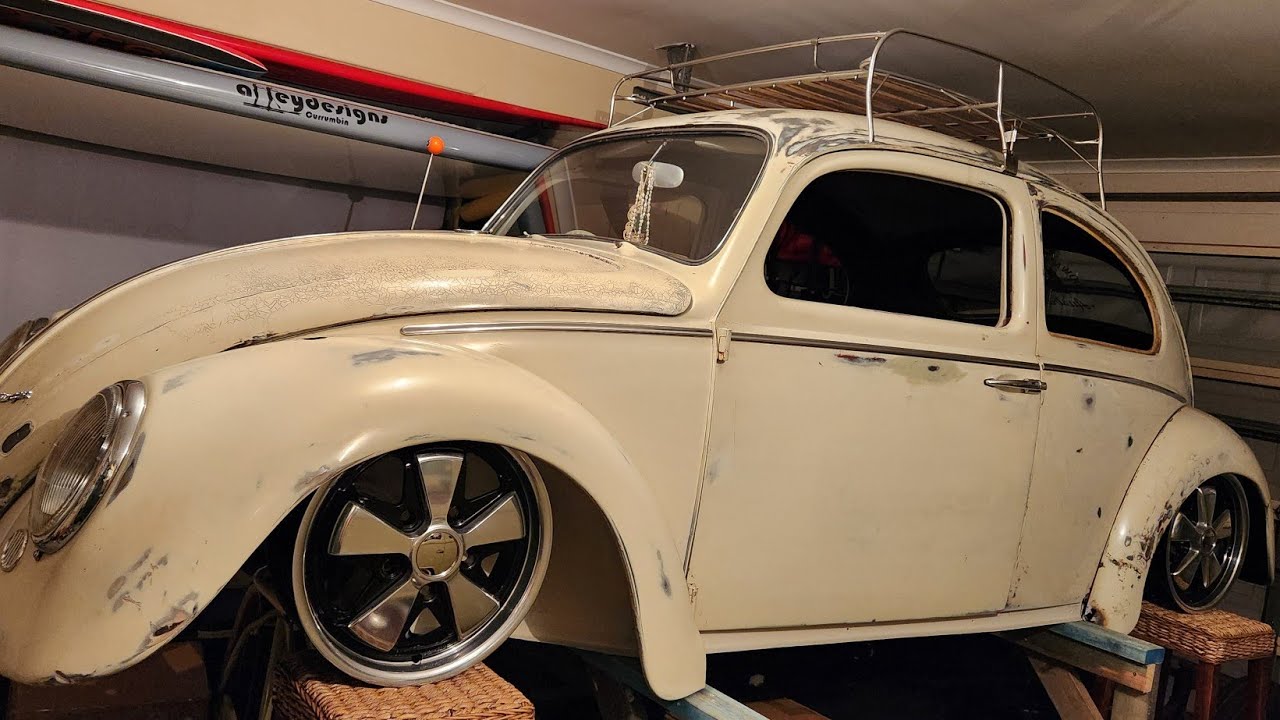 I purchase some new wheels for the 65 beetle Project. - YouTube