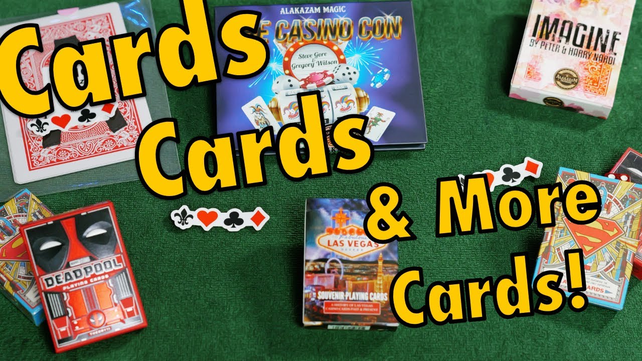 Live Card Magic & Giveaways: New Decks and Tricks! - YouTube