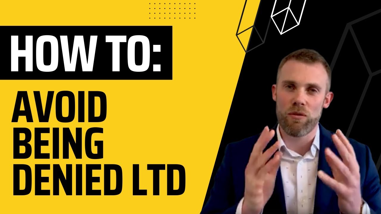 How to Avoid Being Denied Long Term Disability - YouTube