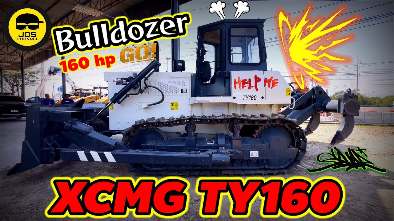 XCMG TY160 l Bulldozer l 160hp - YouTube