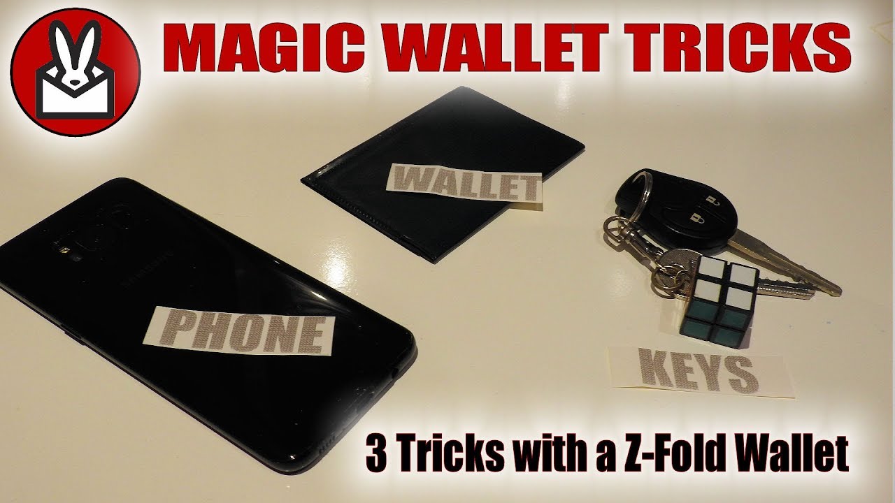 Z Fold Wallet Magic Metalist Trick - YouTube