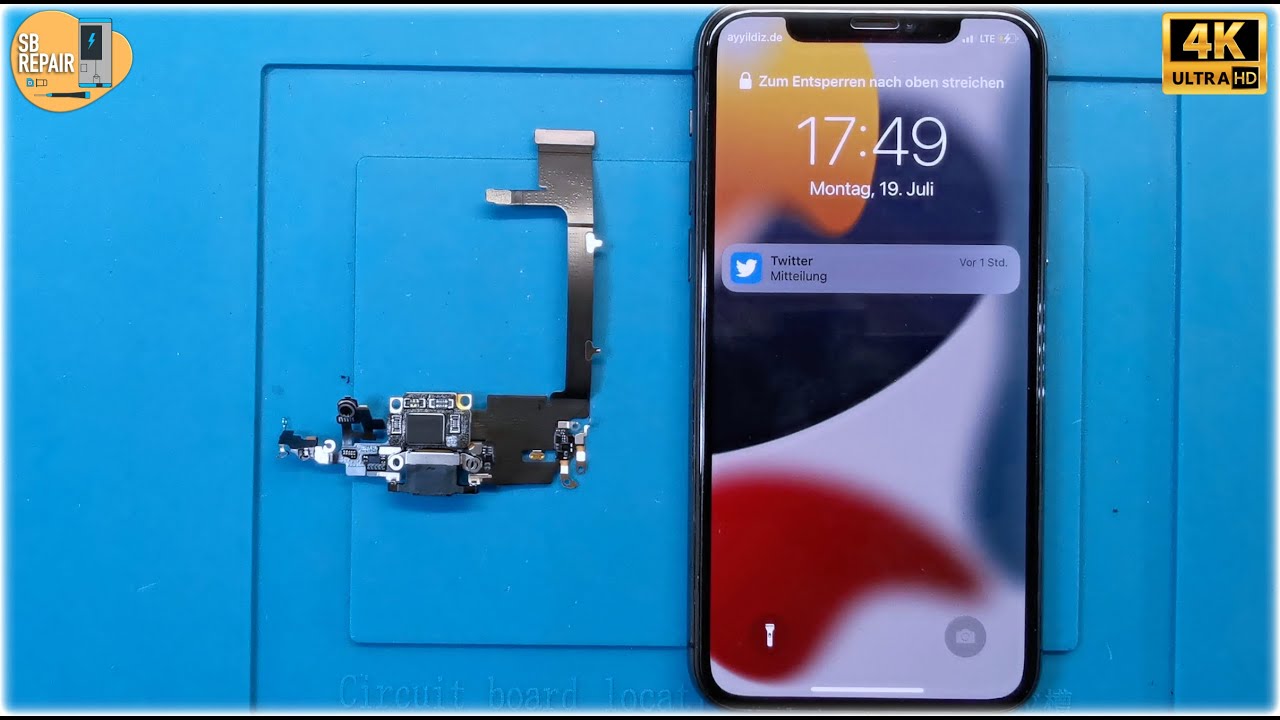 iPhone 11 pro charging socket replacement #iPhone11pro - YouTube