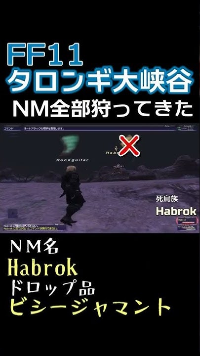 FF11 NM HUNTER タロンギ大峡谷 #shorts - YouTube