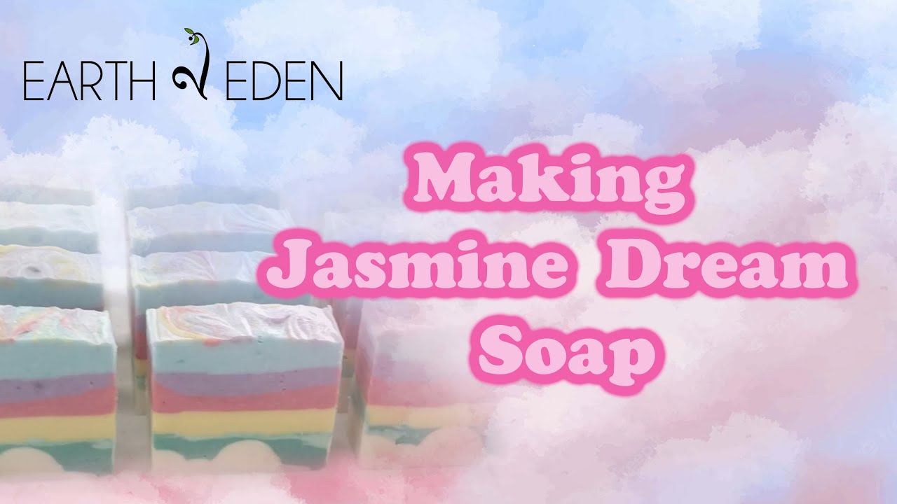 Making Dreamy Jasmine Soap - YouTube