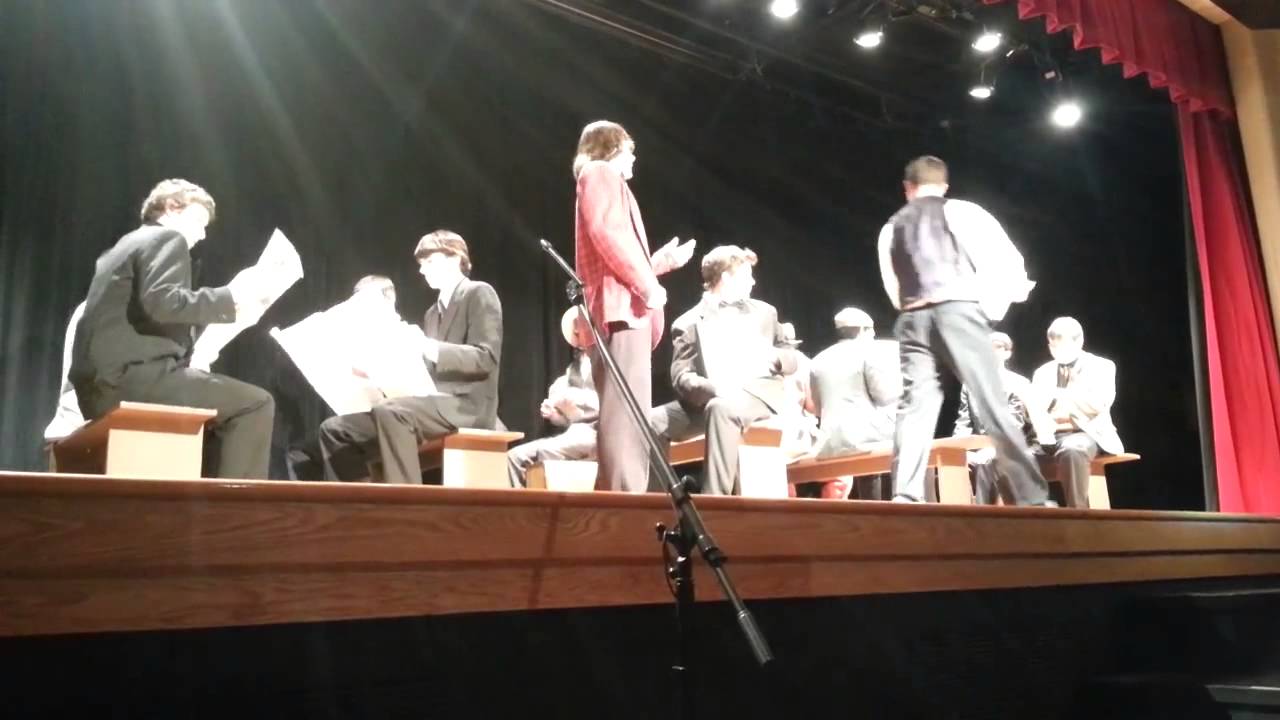 Norwayne High School students perform Music Man - YouTube
