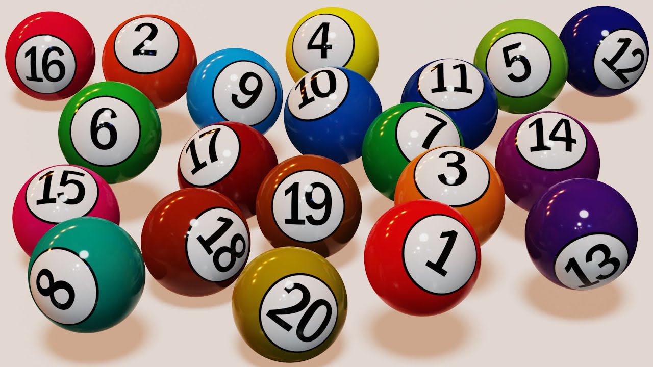 Colorful Ball Countdown: Learning to Count Down from 20 for Toddlers ...