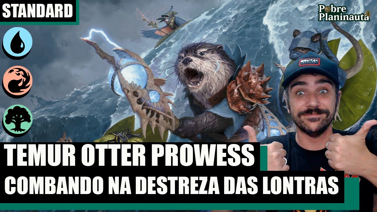 COMBINAÇÃO SINISTRA DE LONTRAS E RATOS - Temur Prowess Otter Combo ...