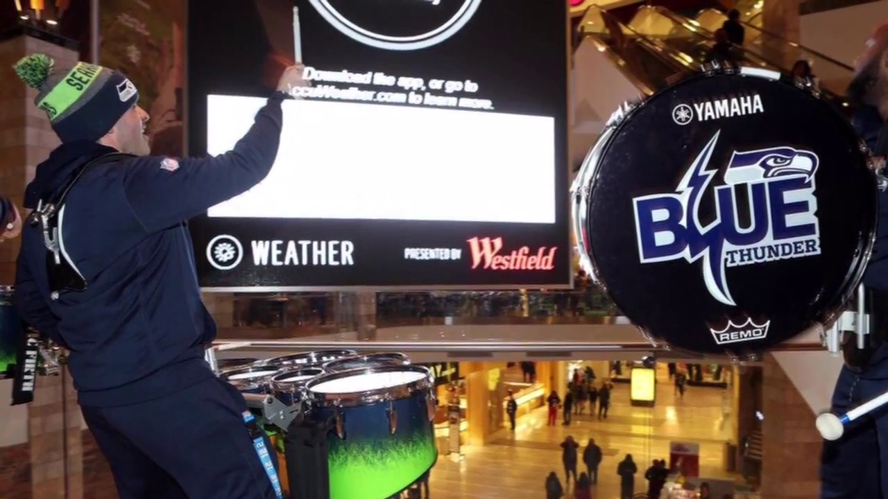 Seahawks Drumline Blue Thunder Highlights Mix - YouTube