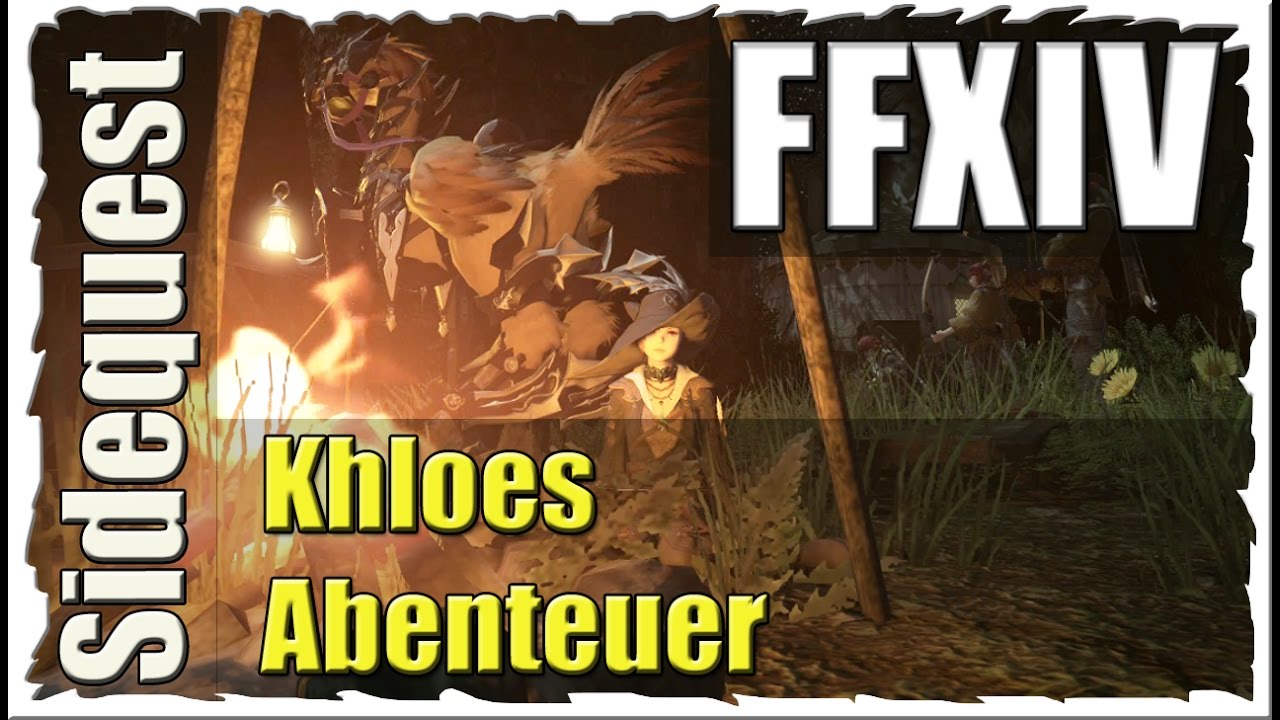 FFXIV Sidequest - Khloes Abenteuer (Patch 3.4 Soul Surrender) - YouTube