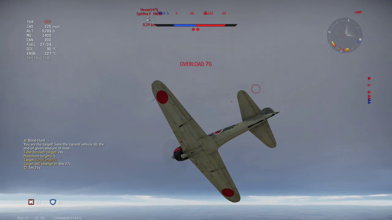 A6M3 Zero Vs. Spitfire - YouTube