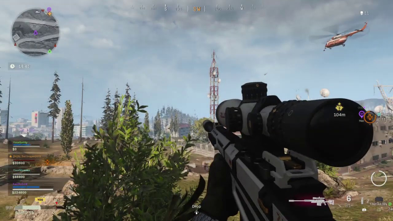 Call of Duty warzone 15 kill streak - YouTube