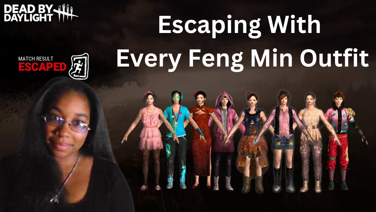 Escaping With FENG MIN In EVERY OUTFIT She Owns (Part 1) | Dead By ...