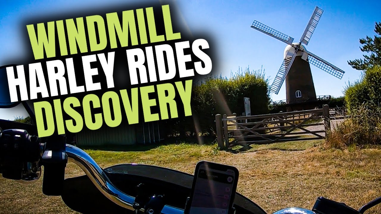 Discovering Windmills In The UK | Wilton Windmill | Harley Rides - YouTube