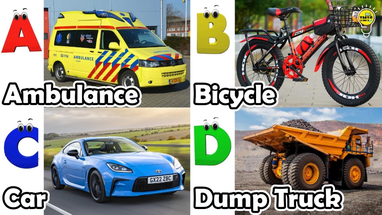 Vehicles Alphabet Song for kids | Vehicle ABC Song | Phonics for Kids ...