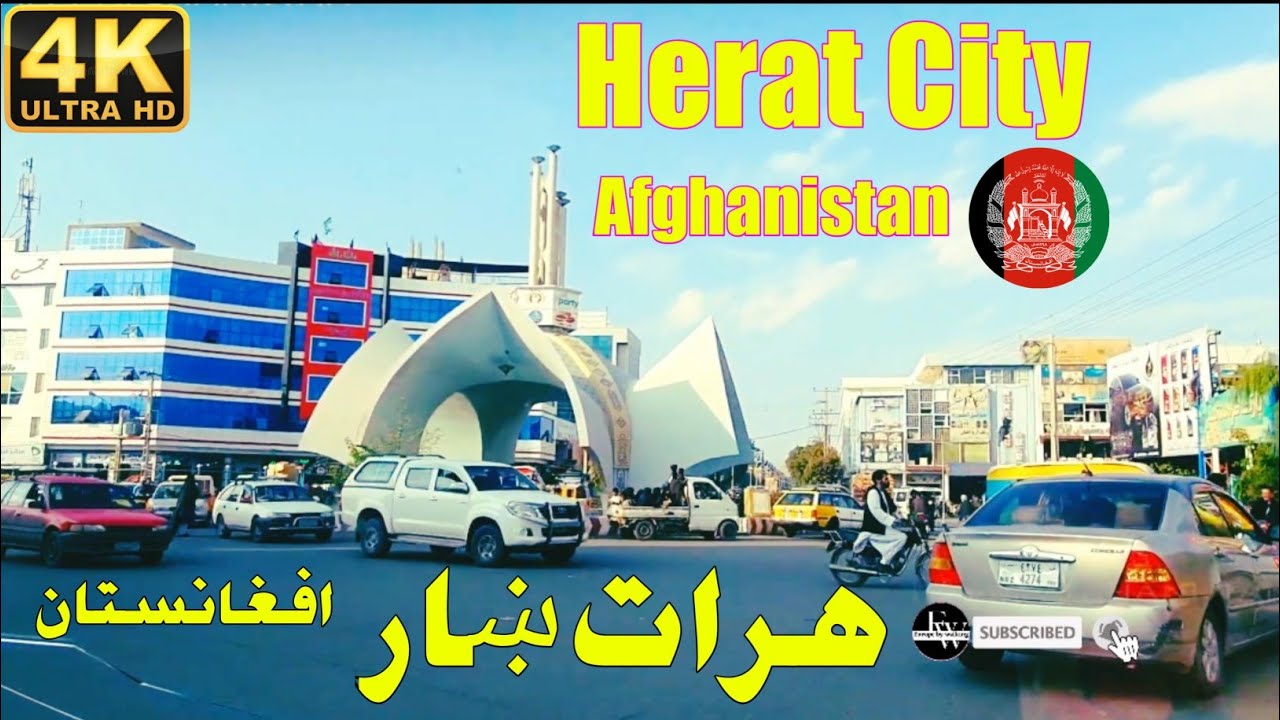Herat City هرات ښار Afghanistan 🇦🇫 Beautiful View By Drive 4k 60FPS #afghanistan #herat #هرات ...