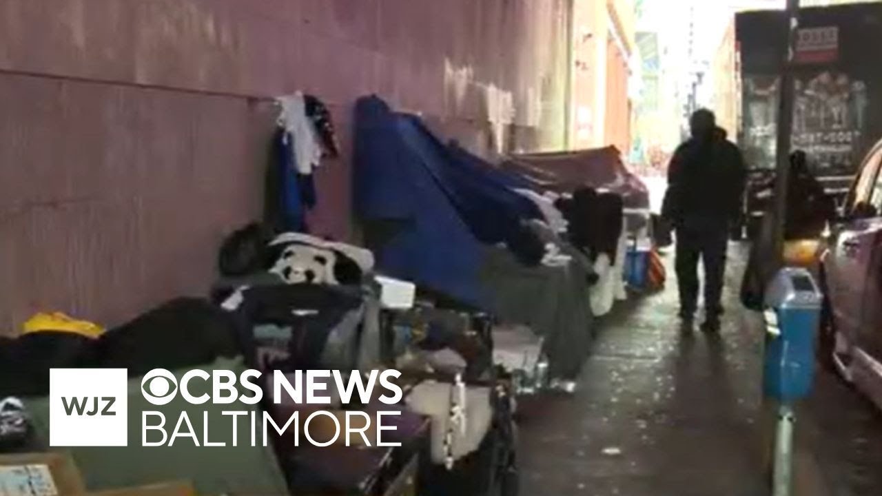 Baltimore outreach team helps people experiencing homelessness - YouTube