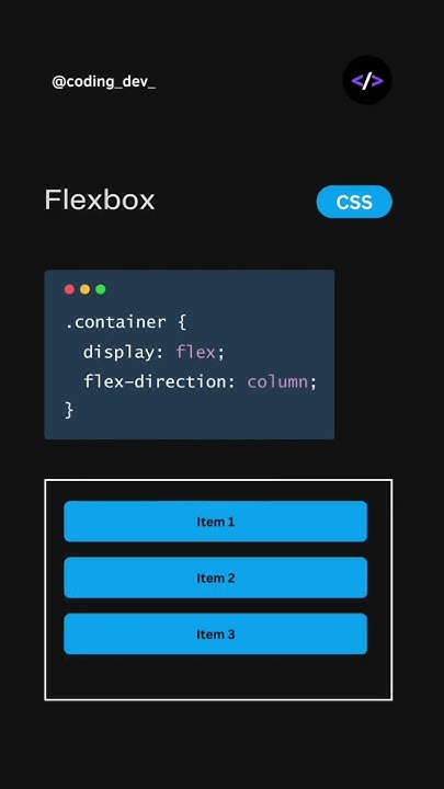 Flex Direction - CSS Flexbox Part 1 - YouTube