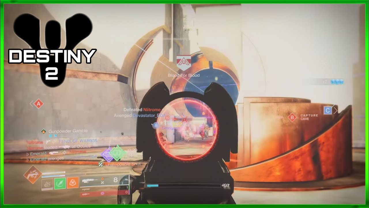 Destiny 2 The Crucible: Momentum Control on Radiant Cliffs - YouTube