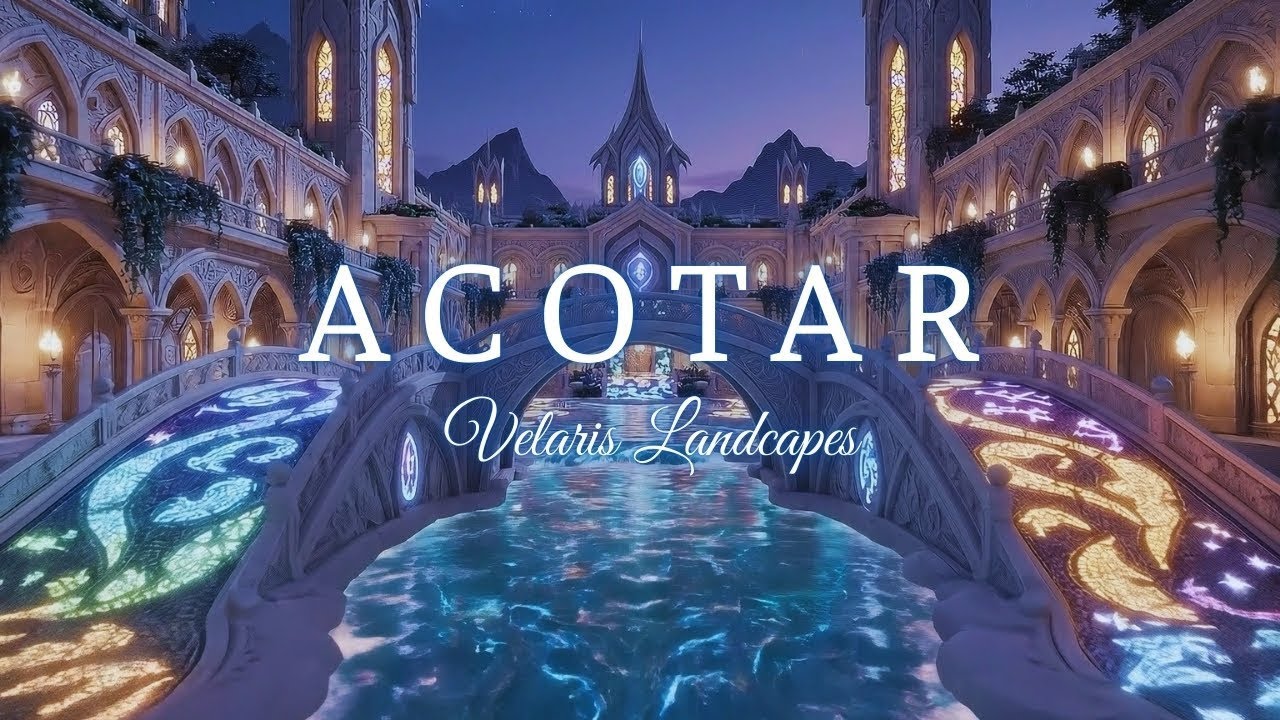 Velaris Landscapes — Magical ACOTAR Scenery Filled with Soft Lights ...