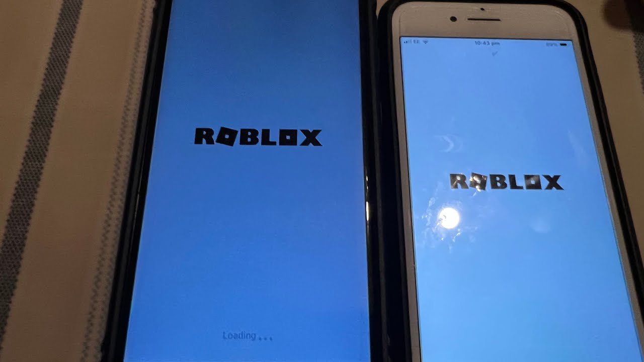 Samsung Galaxy A20e VS iPhone 7 - Speed Test (Roblox App) - YouTube