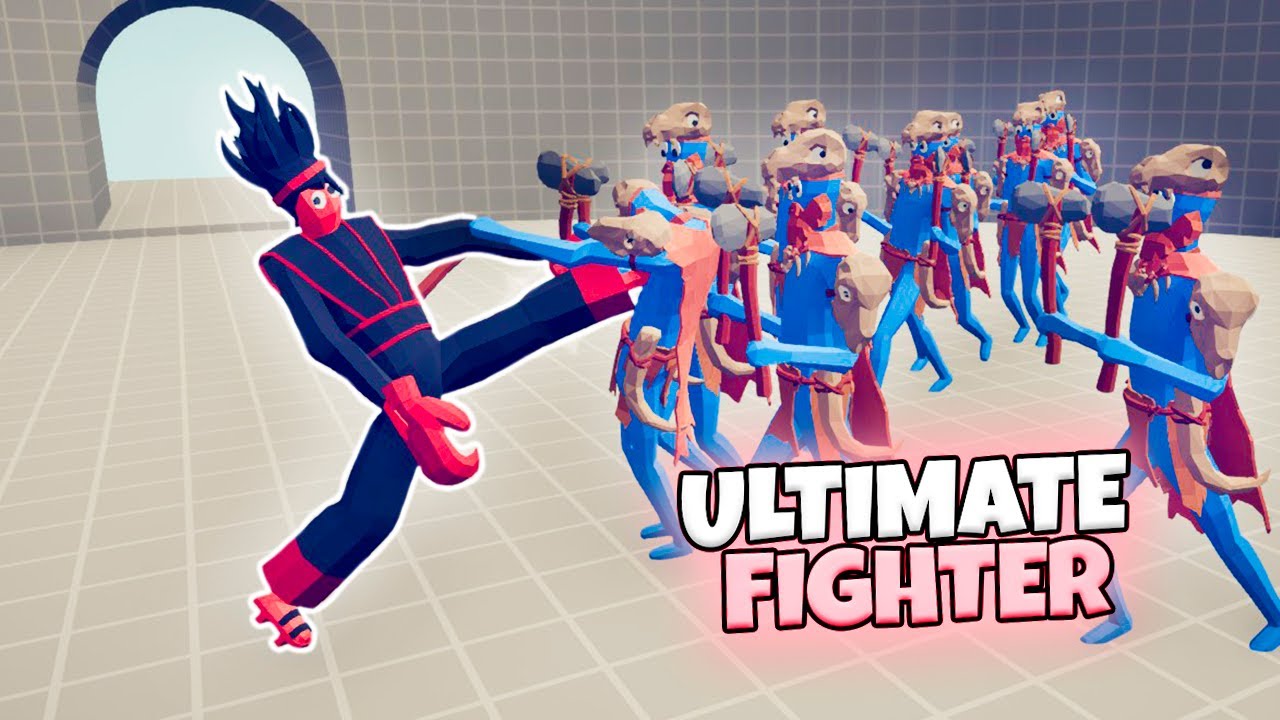 ULTIMATE FIGHTER VS EVERY FACTION | TABS UNIT CREATOR GAMEPLAY - YouTube