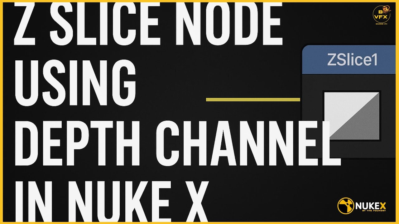 How to use Z Slice_Node using Depth Pass in Nuke X | BAJRANGI VFX - YouTube