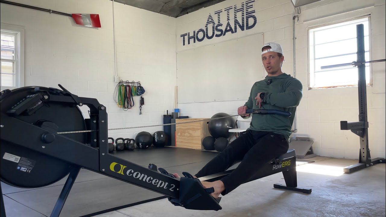 The Finish Position - Rowing Technique - YouTube