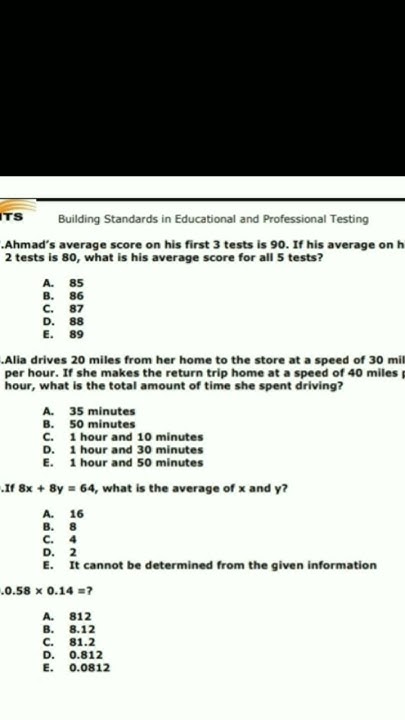NTS Test Preparation/ NTS sample paper - YouTube