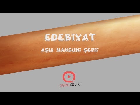 HALK EDEBİYATI SANATÇISI - Aşık Mahsuni Şerif