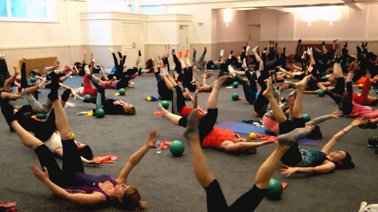 Trigger Point Pilates 2015 at IFS with Lydia Campbell of FitCamps - YouTube