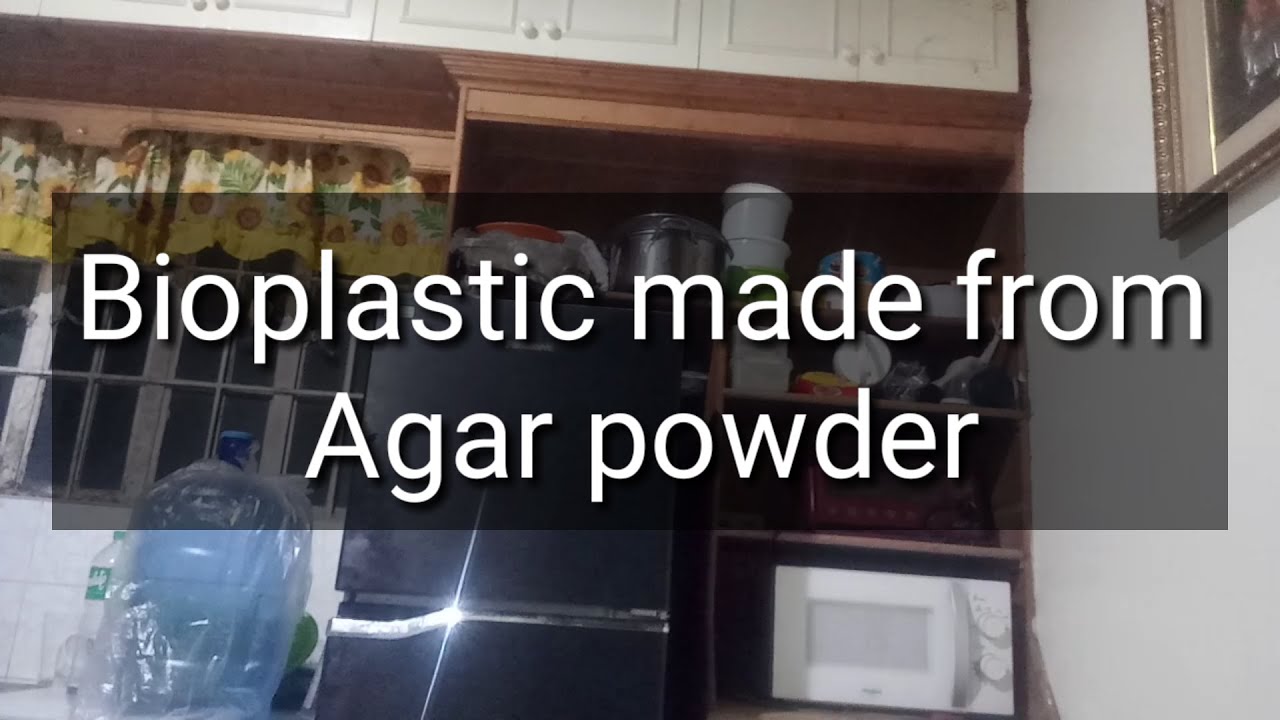 Bioplastic made from Agar Powder (Material Science Project) - YouTube