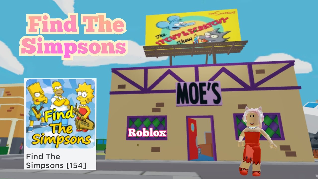 Simpsons Ocultos por Todo Springfield | Find The Simpsons | Roblox ...