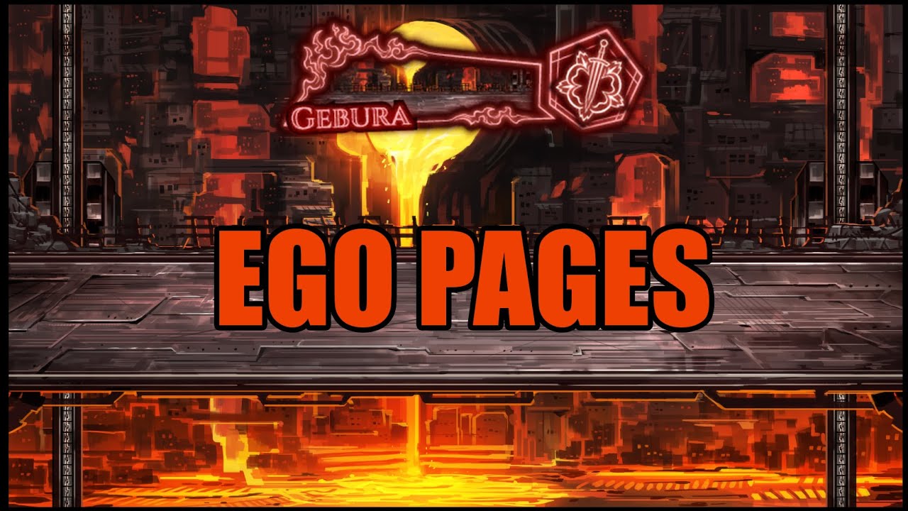 Library Of Ruina - Gebura Ego Pages - YouTube