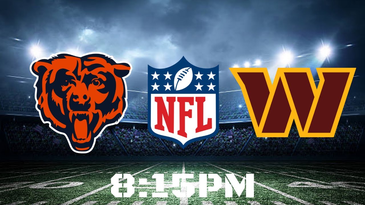 NFL FOOTBALL BEARS VS COMMANDERS LIVE *SCOREBOARD* - YouTube