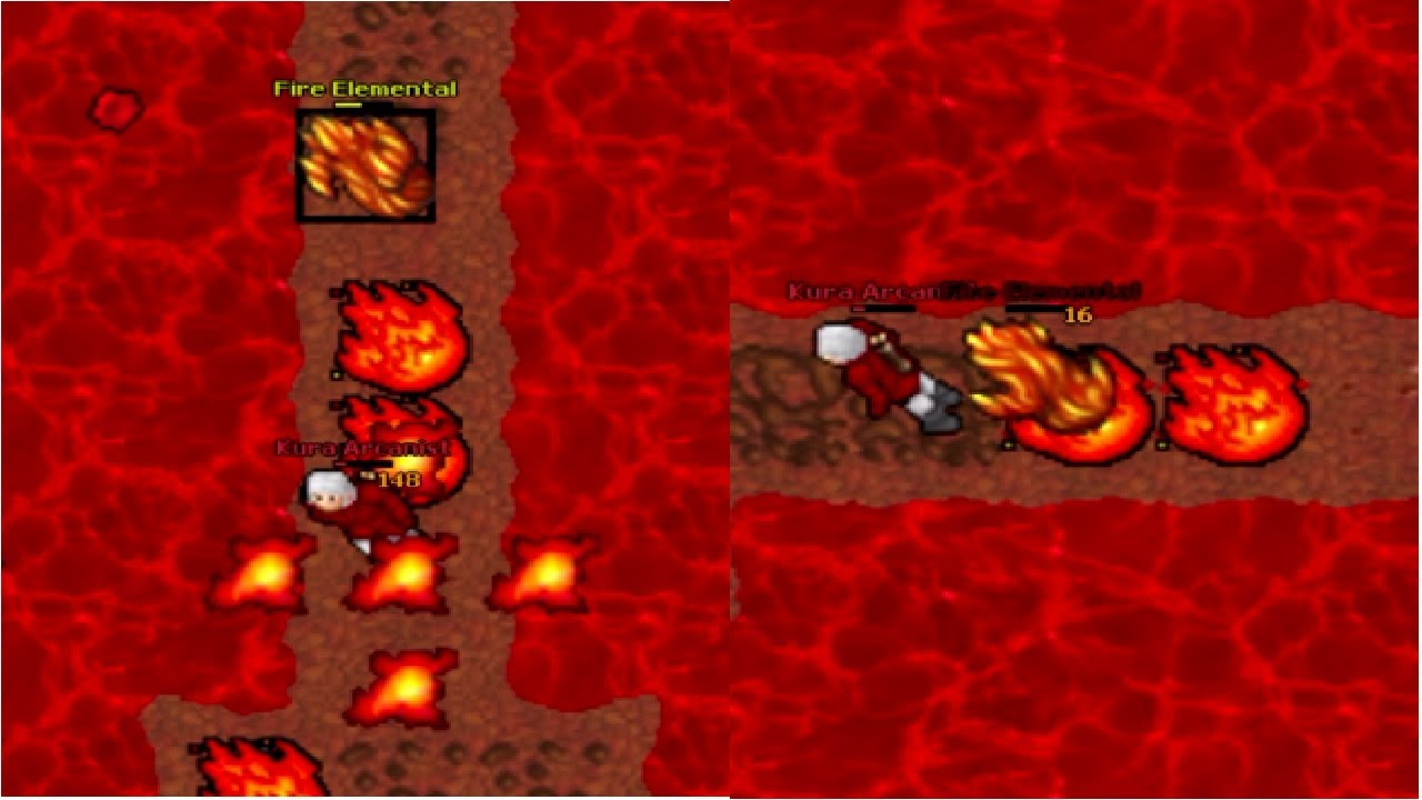 Fire Elementals on Folda (Secura 2004 7.26) - YouTube