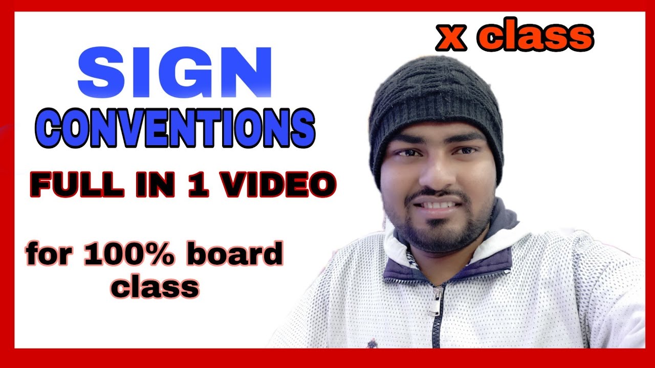 Sign conventions of mirrors and lens reflection refraction of light ...