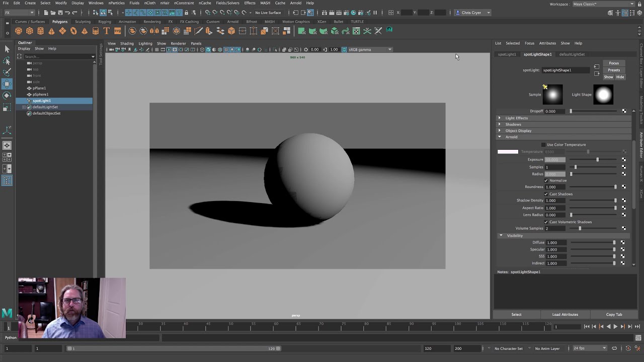 Maya_Lights_Arnold_Shadows - YouTube