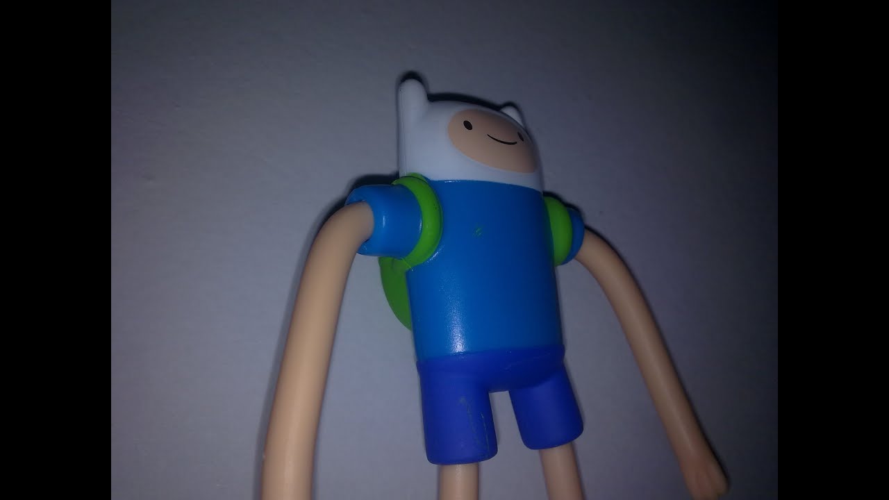 McDonald's Adventure Time Bendable Finn - YouTube