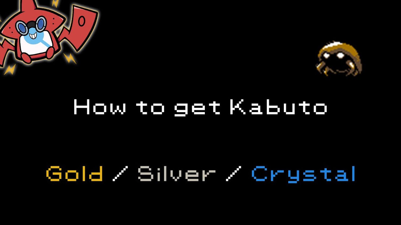 How to get Kabuto in Pokemon Gold/Silver/Crystal [#140] - YouTube