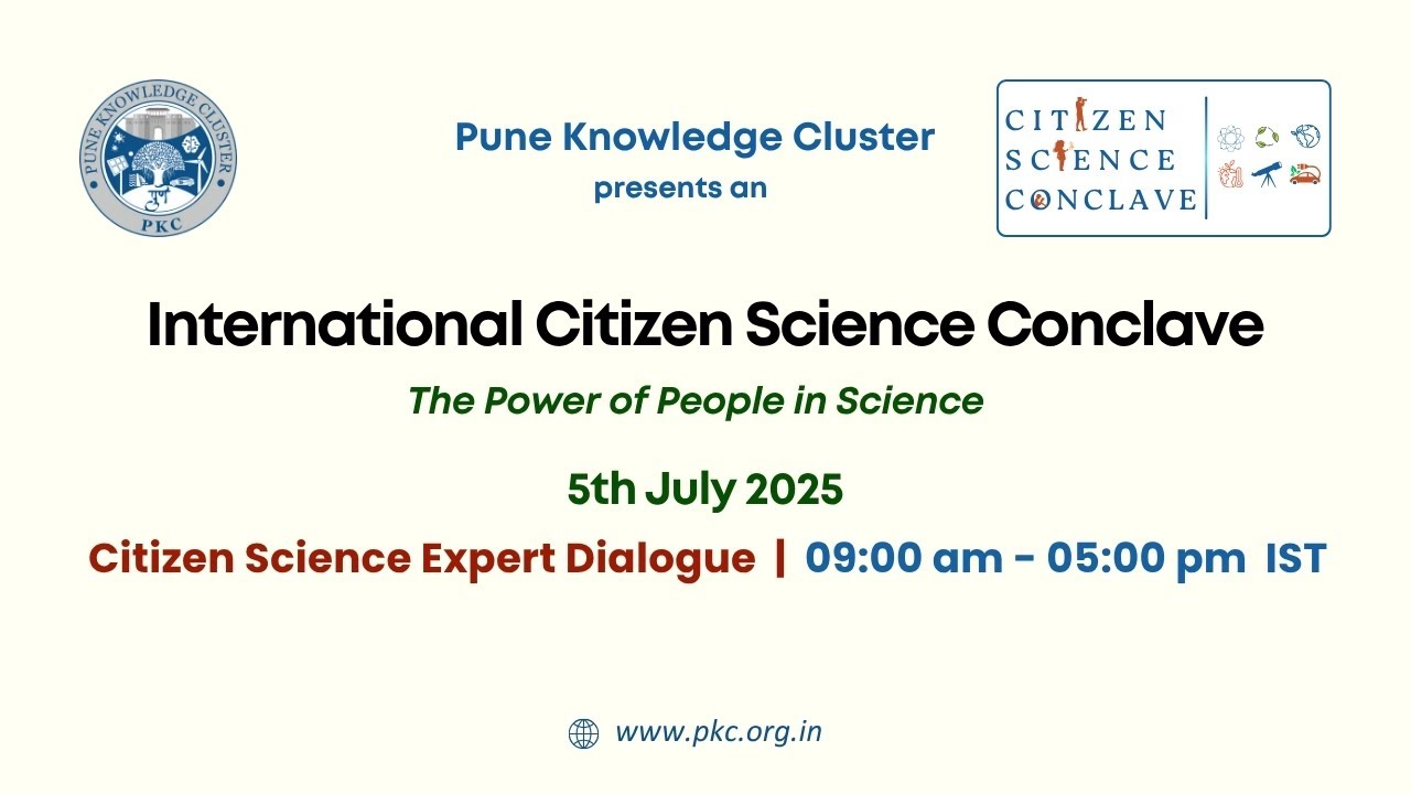 International Citizen Science Conclave | 5 July 2025 - YouTube