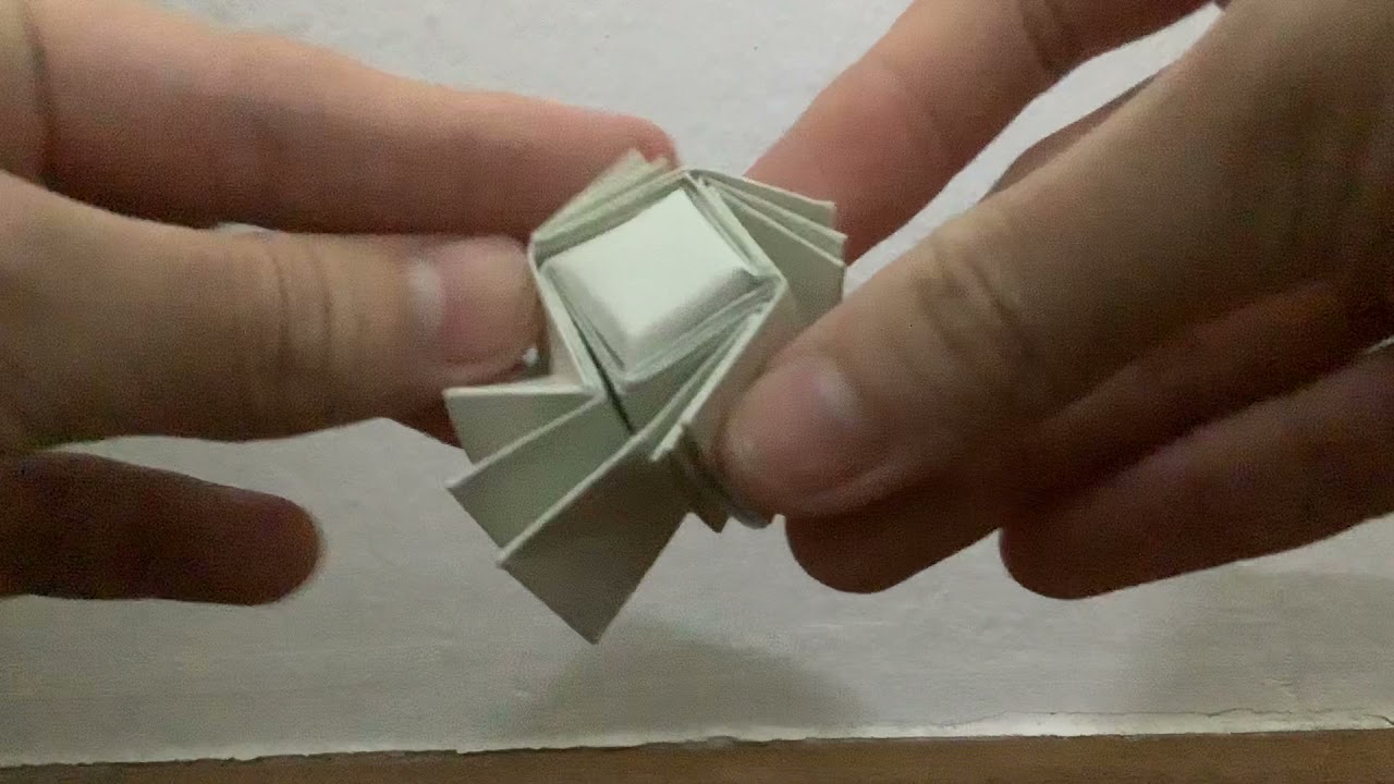 Easy Origami Flasher by Jeremy Shafer - YouTube