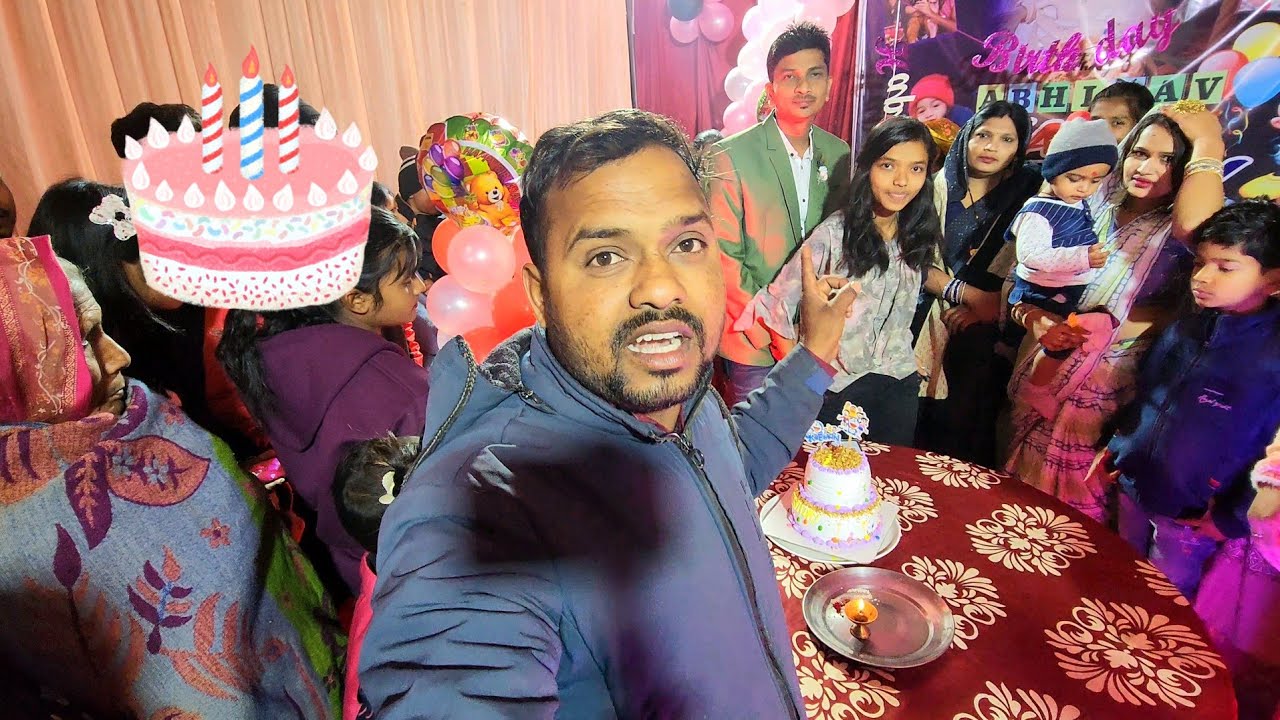 Happy Birthday Vlog Rinku Bhaiya Ke Bete Ka Birthday 😁😁 Rakeshlife
