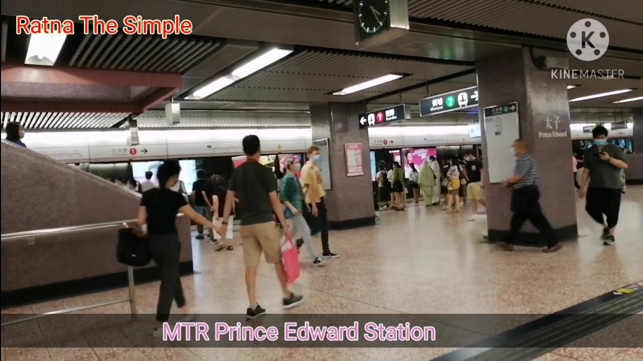 Hong Kong MTR Ride from Prince Edward To Yau Ma Tei Station - YouTube