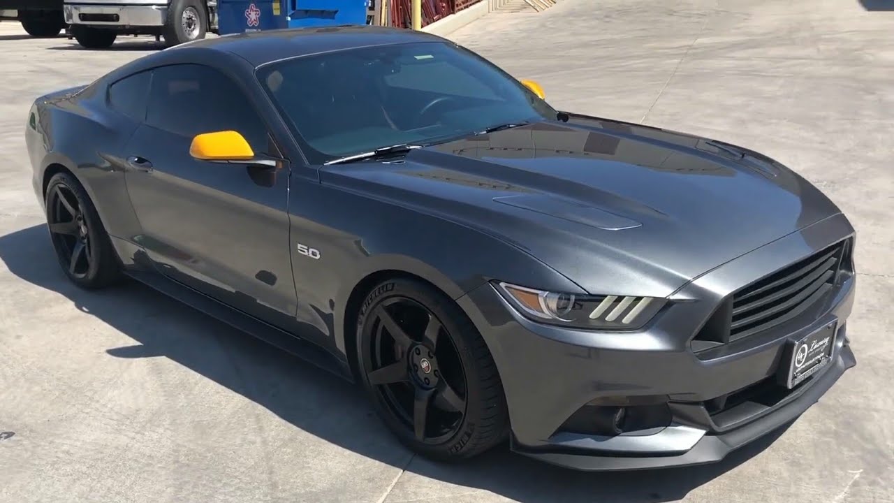 Ford Mustang GT Premium Fastback 2017 Walkaround - YouTube