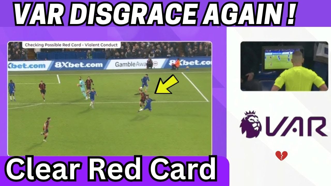 VAR Is A Disgrace! David Brooks In Questions After Denied Red Card ...